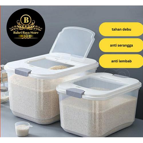 Promo Tempat Penyimpanan Beras Tempat Makanan Tempat Bumbu Rice Box ...