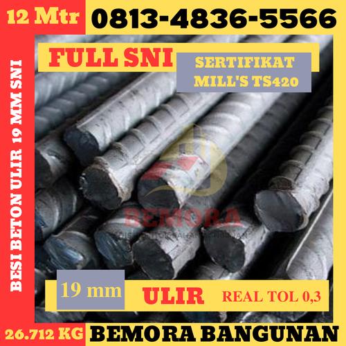 Jual Besi Ulir 19 mm Full SNI Sertifikat TS420 0.3 (Harga Grosir&Free ...