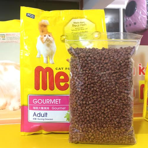 Jual Makanan Kucing Meo Gourmet 1kg Repack MeO Cat Food - Kota Bekasi ...