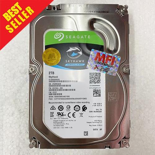 Jual SEAGATE SKYHAWK 2TB 3.5" HDD / HARD DISK INTERNAL CCTV - Jakarta ...
