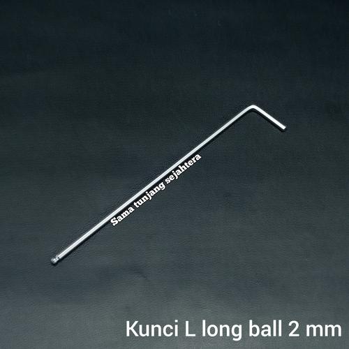 Jual KUNCI L SATUAN LONG BALL 2 MM - KUNCI L PANJANG 2MM BALL - Jakarta ...
