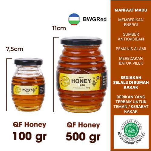 Jual Madu Murni Asli Quick Fresh Honey 100 gram (Jar Kaca) - Jakarta ...