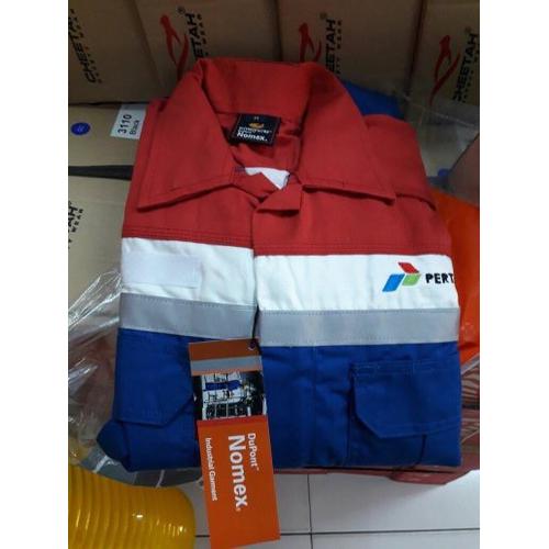 Jual Coveral Nomex Dupont Pertamina / Coverall-Wearpack Dupont Tahan ...