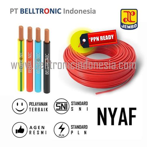 Jual Kabel JEMBO NYAF 10 mm Hitam, 1Roll@100meter - Jakarta Pusat - PT BELLTRONIC INDONESIA ...