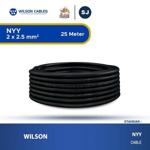 Jual NYY 2x2.5 mm2 25 Meter - Kabel Listrik Tembaga Wilson Cables ...