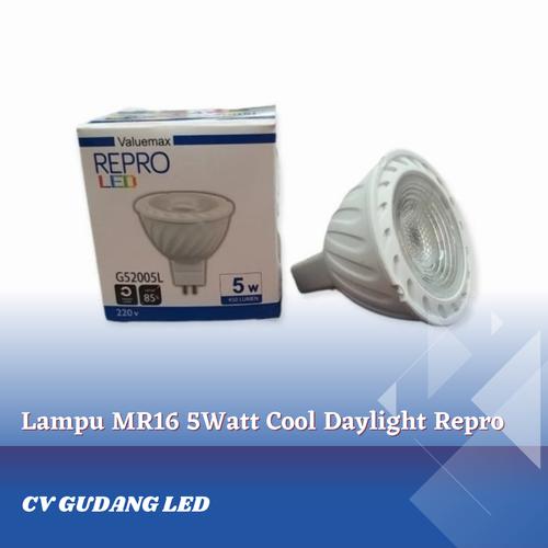 Jual Lampu Led MR16 5Watt Cool Daylight Putih - REPRO - Kab. Sleman ...