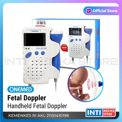 Promo ONEMED - Handheld Fetal Doppler NEW Design | Monitor Alat Deteksi ...