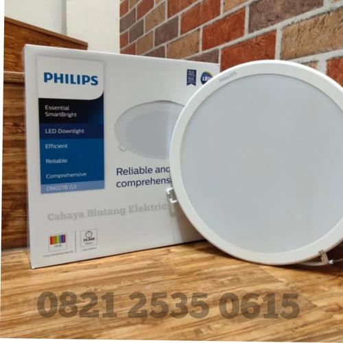 Jual LAMPU DOWNLIGHT LED PHILIPS DN027B G3 19W 8INCH 2100LM - WARM ...