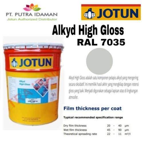 Jual JOTUN CAT ALKYD / ALKYD HIGH GLOSS 20 LITER / RAL 7035 - Jakarta ...