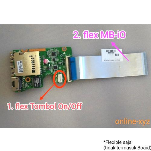 Jual kabel flexible mb io USB power on off HP 14-AB 15-AB 17-AB ab116 ab240 - 1.flexi On/Off ...