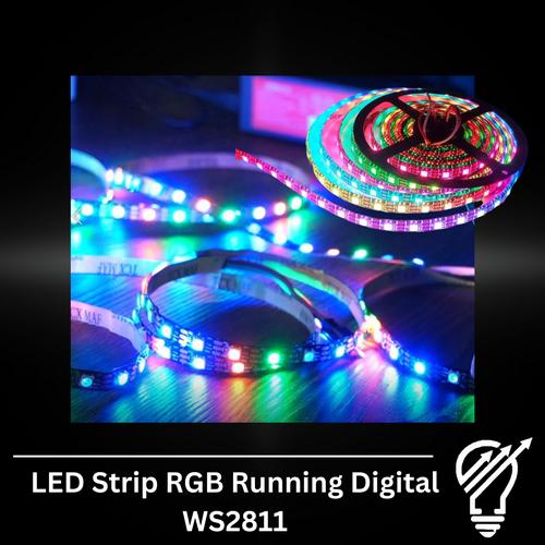 Jual LED Strip RGB Running Digital WS2811 Smart Lampu Plafon - Kota ...