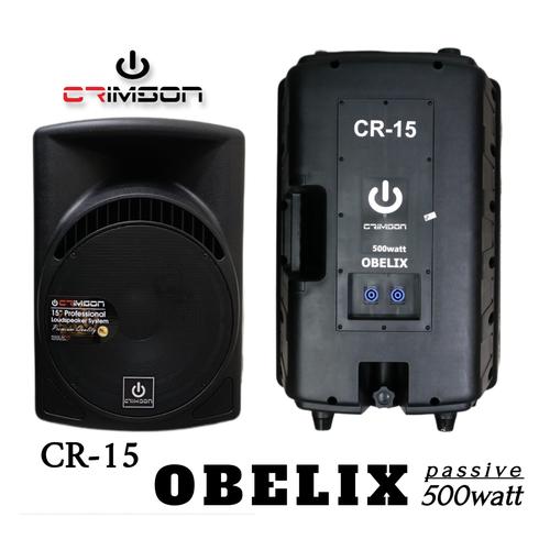 Jual SPEAKER PASIF CRIMSON CR-15 OBELIX PASSIVE 500WATT - Jakarta Barat - Quality Electronic ...