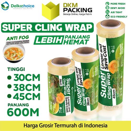 Jual Plastik Food Wrapping Super Cling Wrap Pembungkus Makanan ...