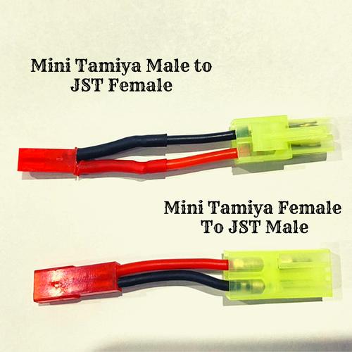 Promo Converter Mini Tamiya Female to JST Male - Female to Male ...
