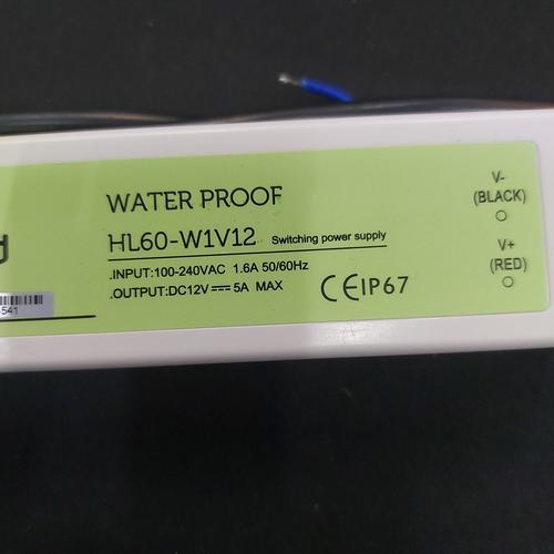 Jual trafo led strip Hiled 5A/12v waterproof - Kota Bandung - Sinar ...