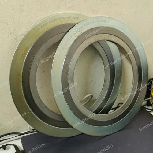 Jual Spiral Wound Gasket Ansi 600 Carbon Steel 6" inchi ( SWG CS # 600 ...
