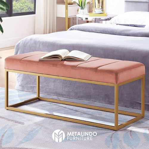 Jual bench sofa minimalis industrial, bench shabby modern rangka besi ...