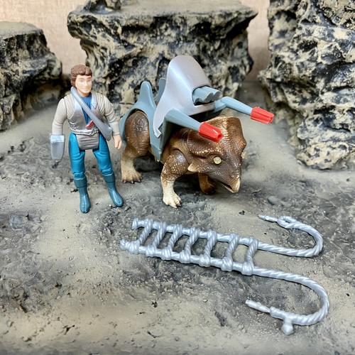 Jual DINO RIDERS PROTOCERATOPS TYCO 1988 VINTAGE. RARE COMPLETE ...
