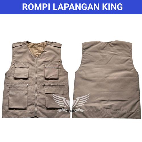 Jual ROMPI LAPANGAN MULTIFUNGSI KING - ROMPI TACTICAL - VEST - Cream ...