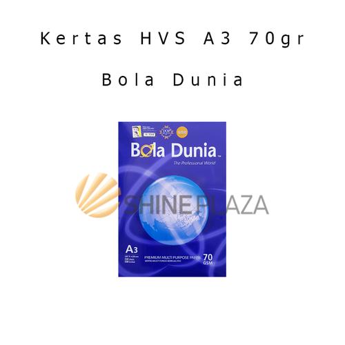 Jual Kertas HVS A3 70gr Bola Dunia - Kota Bandung - Shine Plaza | Tokopedia