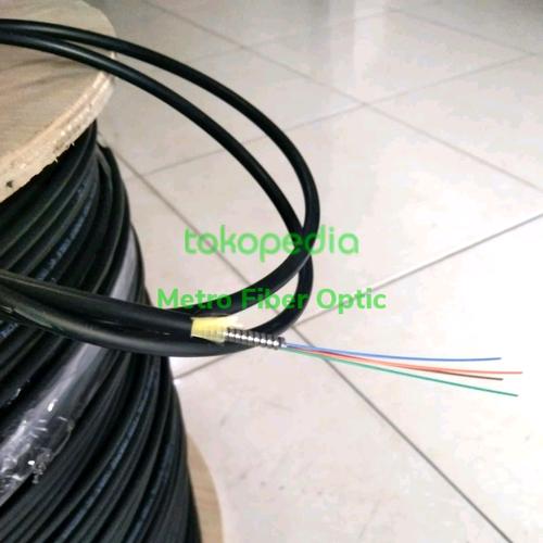 Jual Armored Cable Fiber Optic LC to LC 4 Core OM4 Multimode 50/125um ...