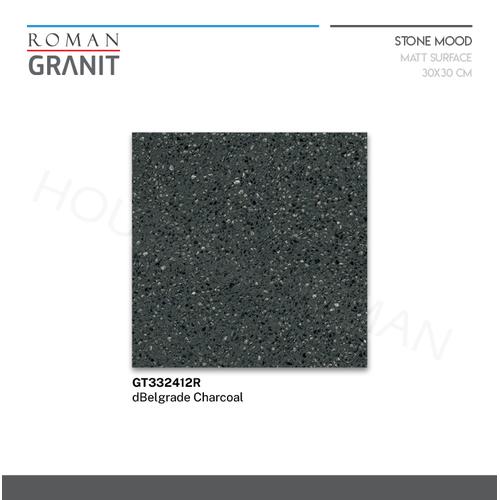 Jual ROMANGRANIT dBelgrade Charcoal 30x30 GT332412R ROMAN GRANIT ...