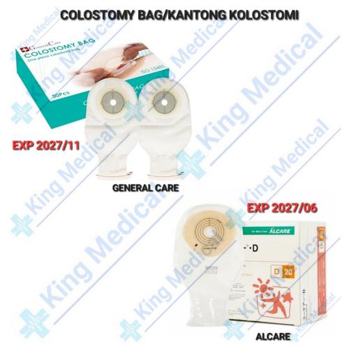 Jual Colostomy Bag Alcare per box-Kantong Kolostomi 1 Box - GENERAL ...