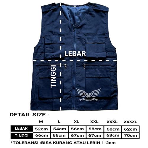 Jual Rompi lapangan multifungsi - rompi pria - rompi serbaguna - rompi ...