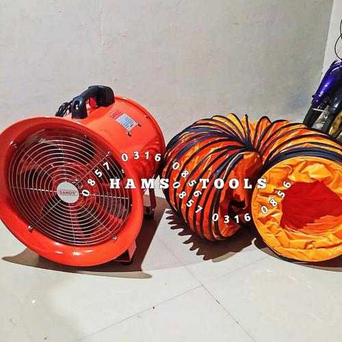 Jual Kipas Ventilator Portable Blower 12 inch Plus dengan Flexible Duct ...