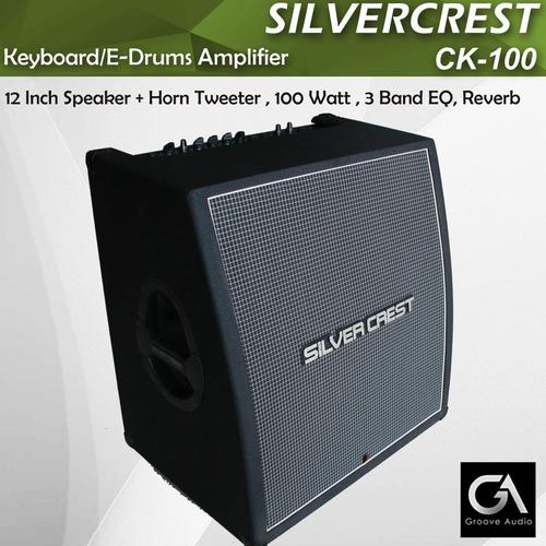 Jual Ampli Silvercrest CK100 Amplifier keyboard CK 100 Speaker E Drum ...