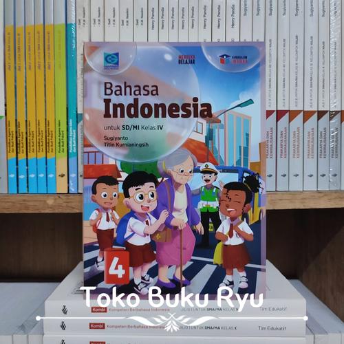 Jual Buku Bahasa Indonesia Kelas 4 SD Grafindo Kurikulum Merdeka - Jakarta Pusat - tokobuku ...