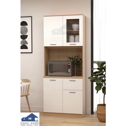 Jual Lemari dapur lemari sayur 2 pintu rak piring rak dapur minimalis ...