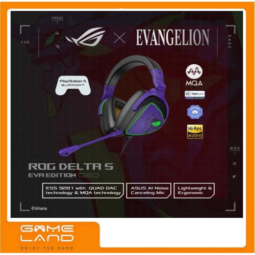 Promo ASUS ROG Delta S EVA Edition Gaming Headset Evangelion PC PS5 ...
