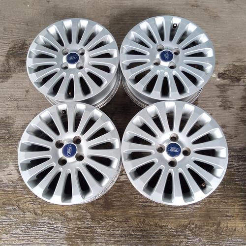 Jual velg original ford fiesta ring 15 pcd 4x100 waena silver cocok di ...
