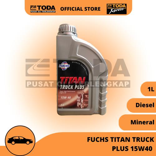 Promo Oli Fuchs Titan Truck Plus 15W-40 1L Original Made In Germany ...