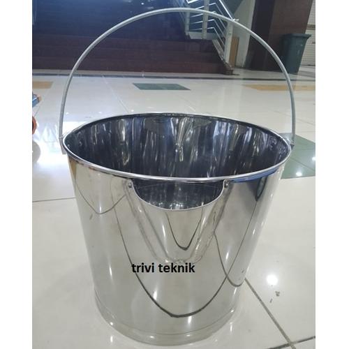 Jual stainless steel bucket,ember timba sus stenlis minyak bbm spbu ...