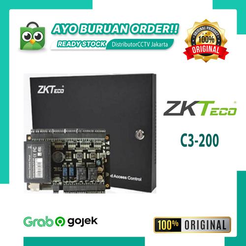 Jual ZKTeco C3-200 Access Controller Door Access Control Panel ...