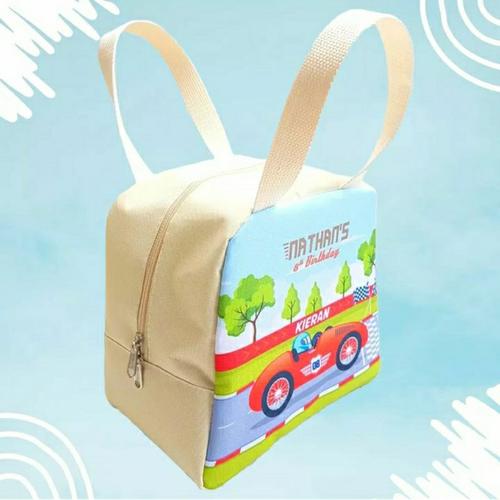 Jual TAS BEKAL ANAK SEKOLAH + FOIL Custom Motif Nama LUNCH BAG KIDS ...