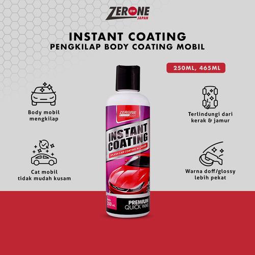 Promo Zerone Instant Coating Pengkilap Body Coating Mobil - 250ML ...