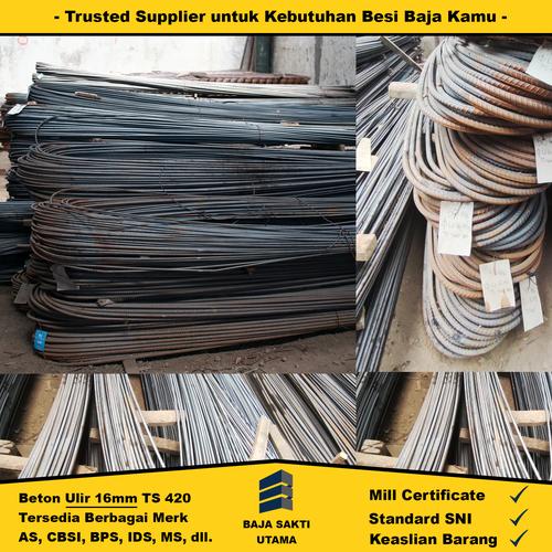 Jual Besi Beton Ulir 16mm SNI BJTS 420 SNI - Kota Bandung - Baja Sakti ...