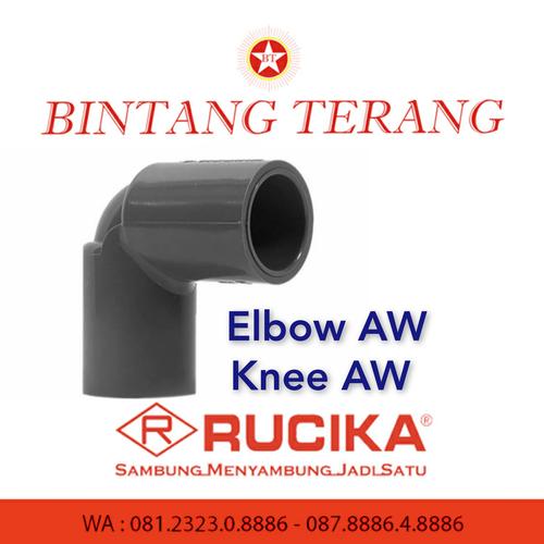 Jual Keni Knee Elbow PVC AW Rucika 1 1/2 inch - Kota Surabaya ...