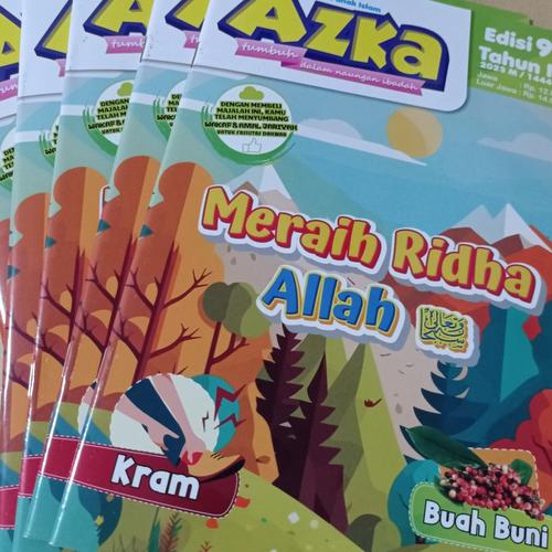 Jual Majalah Azka Edisi 92 Meraih Ridha Allah - Kab. Sleman - Ilmu ...