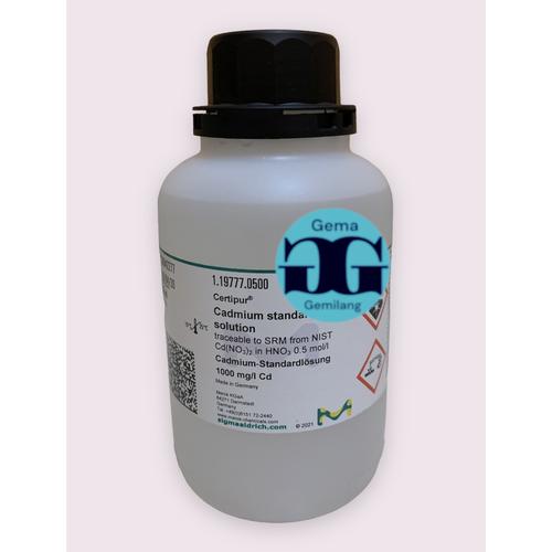 Jual Cadmium standard solution MERCK 119777 larutan standar kadmium 500 ...