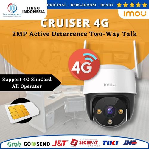 Jual IMOU Cruiser 4G SIM Card IP Camera 2MP IPC S21FTP 1080P Outdoor ...