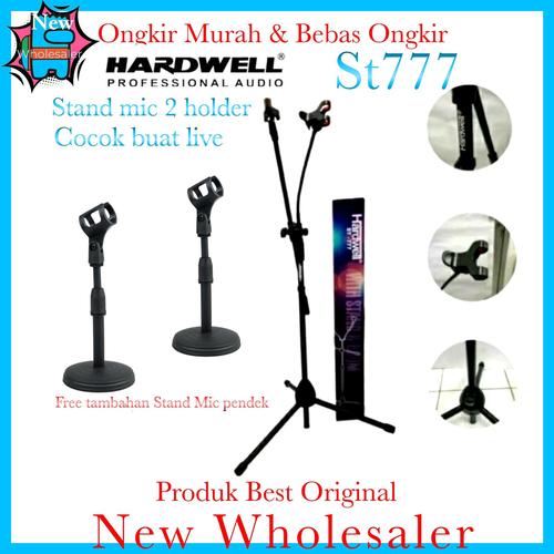 Jual Stand Mic Hardwell St777 original holder Hp standing mix ST 777 ...