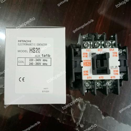 Jual contactor Hitachi HS-20 220v kontaktor hitachi - HS-20 2A2B ...