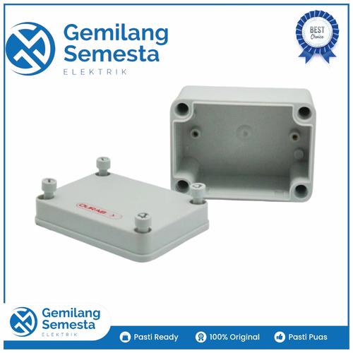 Jual Junction box Pvc 80x110x70 Box plastik ABS 80 X 110 ip66 Durabox ...