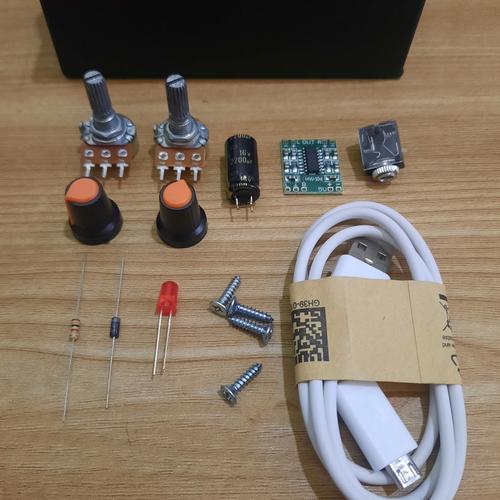 Jual DIY Mini Amplifier TPA 3110 / PAM 8610 12V - Paket Kit Siap Rakit ...