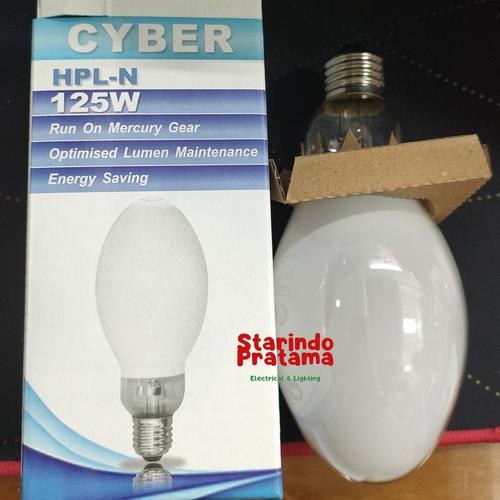 Jual LAMPU MERCURY HPLN 125W / HPL-N 125 Watt E27 LAMPU JALAN - Jakarta ...