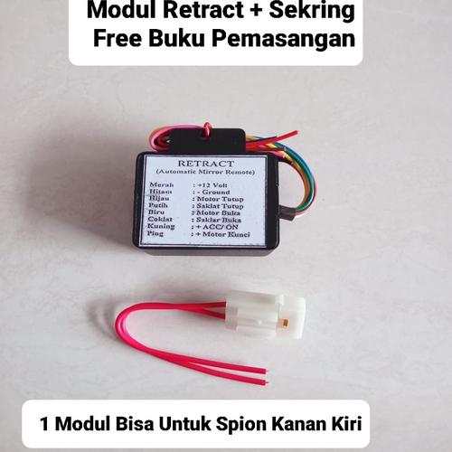 Jual Modul RETRACT spion lipat + fuse dan box sekring Free Buku Cara ...